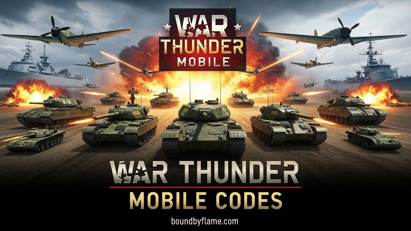 War Thunder Mobile Codes (February 2026) 4+ New Codes Available