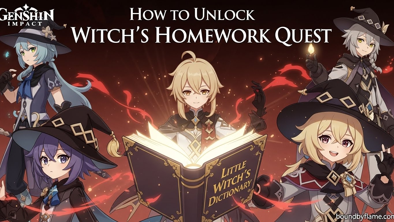 How to Unlock Genshin Impact Witch's Homework Quest (March 2026)