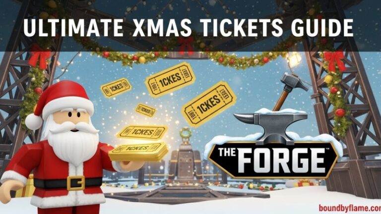XMas Tickets in The Forge (March 2026) Expert Guide