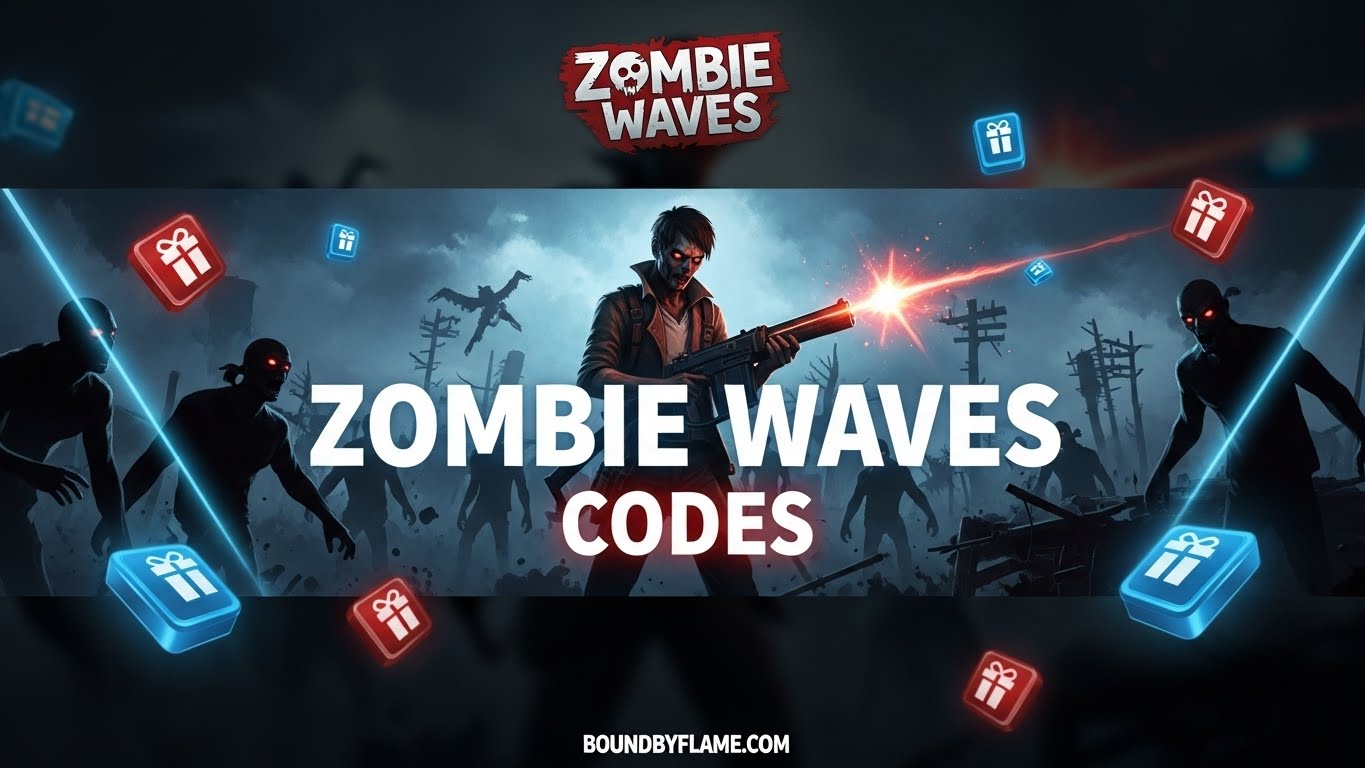 Zombie Waves Codes (March 2026) 12+ New Codes Available