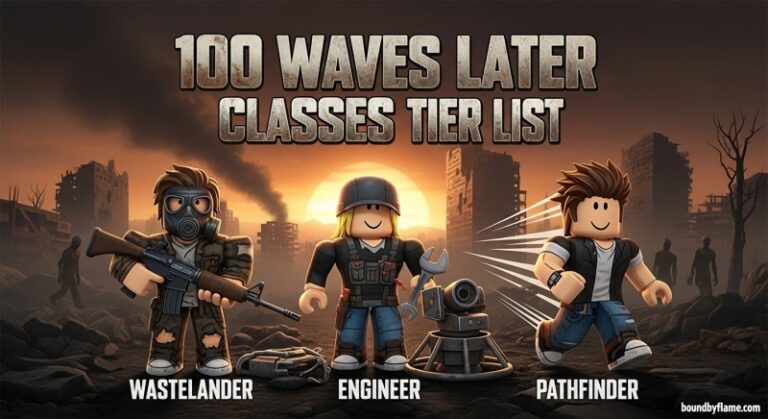 100 Waves Later Classes Tier List (March 2026) Complete Guide