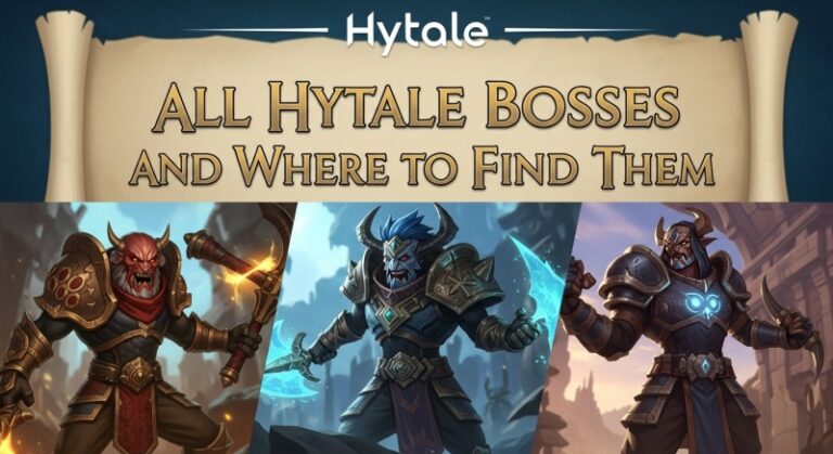 All Bosses in Hytale and Where to Find Them (March 2026)