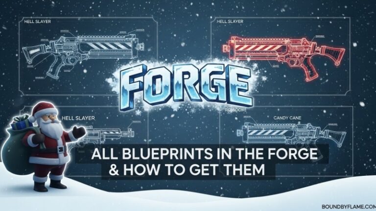 All Forge Blueprints & How to Get Them (March 2026) Full Guide