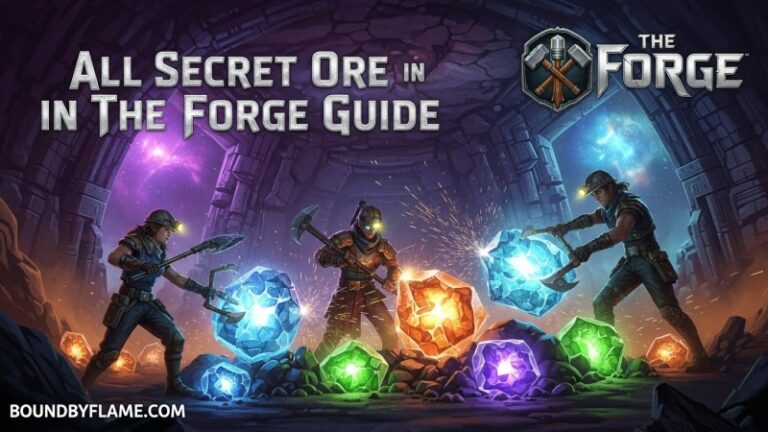 All Secret Ores in The Forge (March 2026) Complete Guide