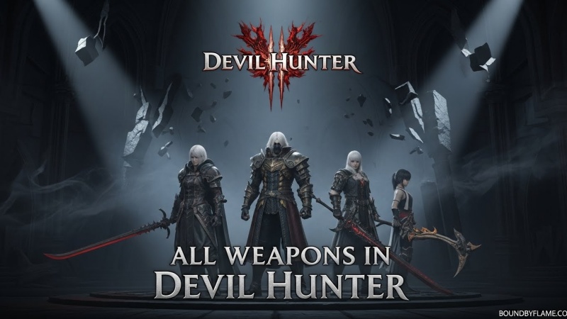 All Weapons in Devil Hunter (March 2026) Guide, Stats, and Pro Tips
