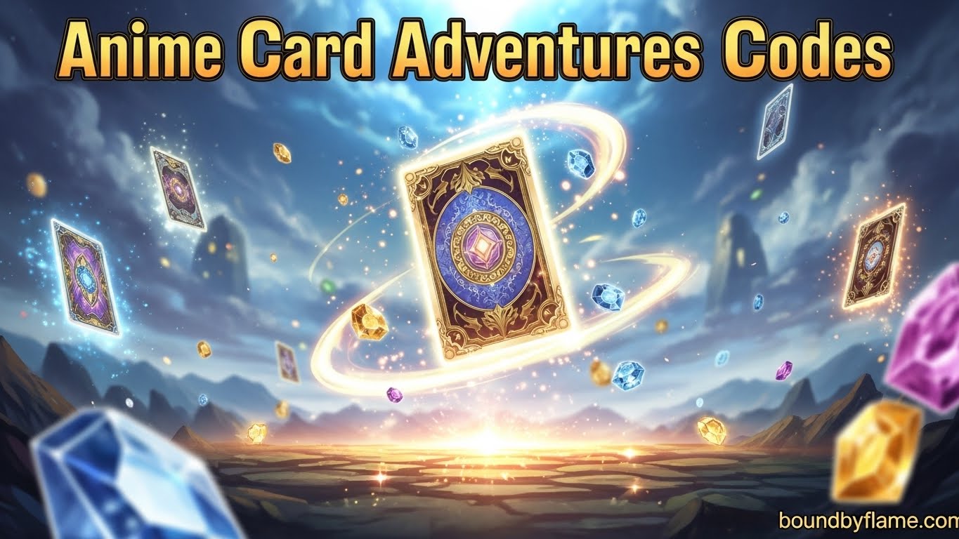 Anime Card Adventures Codes (January 2026) 6+ New Codes Available
