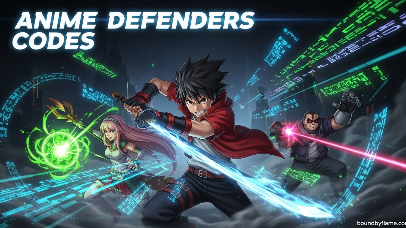 Anime Defenders Codes (March 2026) 29+ New Codes Available