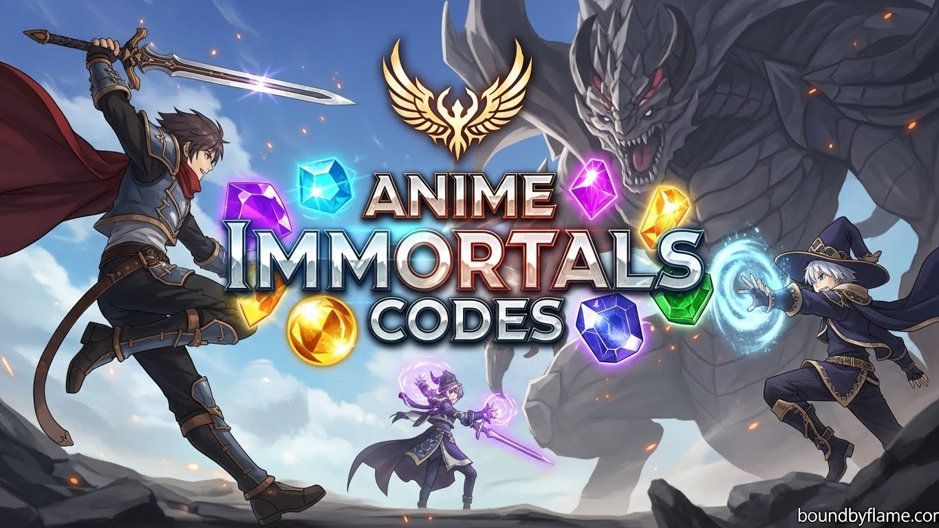 Anime Immortals Codes (January 2026) 5+ New Codes Available
