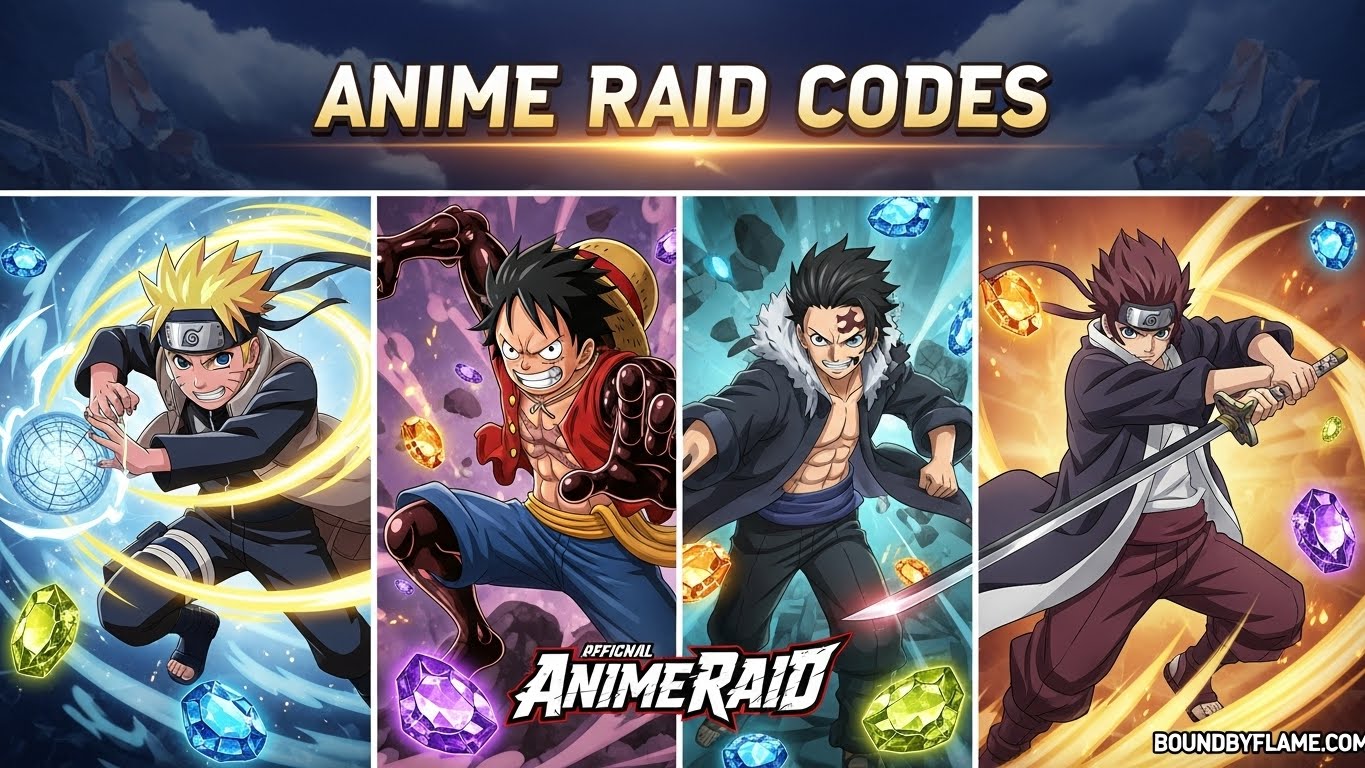 Anime Raid Codes (January 2026) 5+ New Codes Available