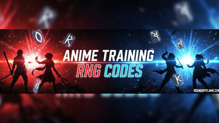 Anime Training RNG Codes (March 2026) 54+ New Codes Available