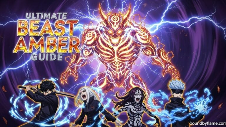 Beast Amber in Jujutsu Zero Update (March 2026) New Technique & Raids
