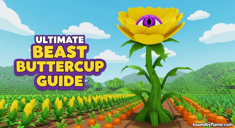 Beast Buttercup in Grow a Garden (March 2026) Full Guide