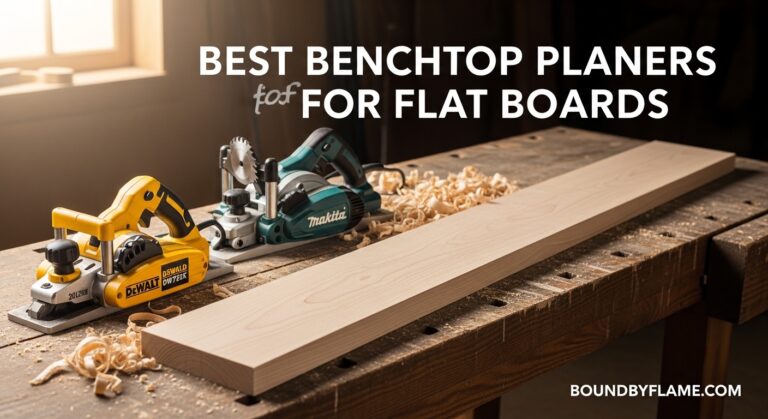 8 Best Benchtop Planers for Flat Boards (March 2026) Tested