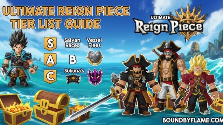 Best Reign Piece Tier List (March 2026) Complete Guide