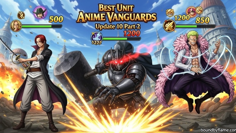 Best Units in Anime Vanguards Update 10 (January 2026) Complete Guide