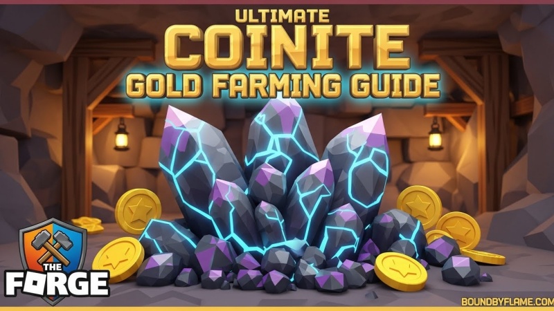 Coinite The Forge (March 2026) Guide - Master Gold Farming