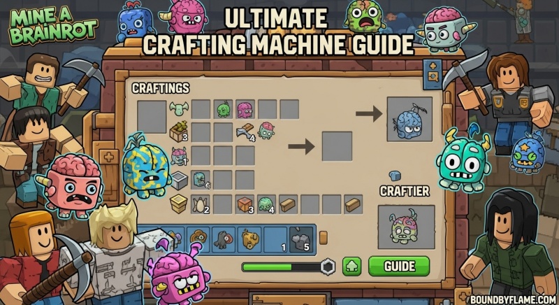 Crafting Machine in Mine a Brainrot (March 2026) Expert Guide