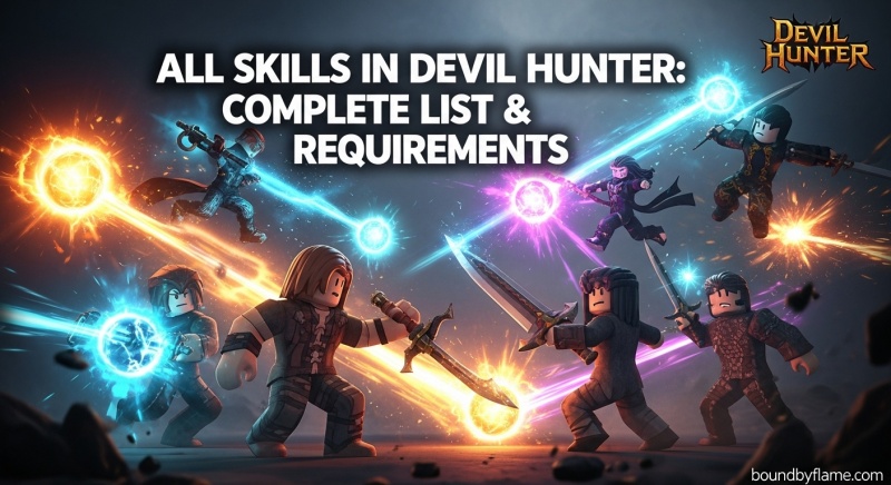 Devil Hunter Skills List & Requirements (March 2026) Master Guide