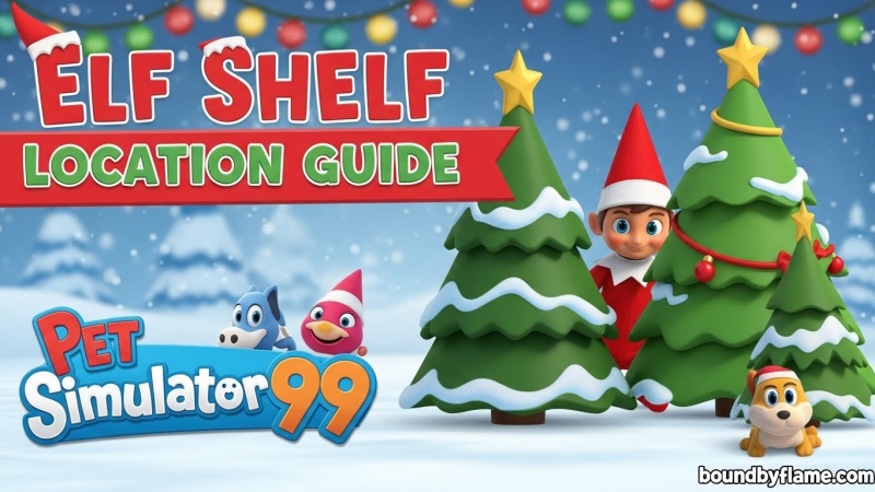 Elf Shelf Location in Pet Simulator 99 (March 2026) Expert Guide