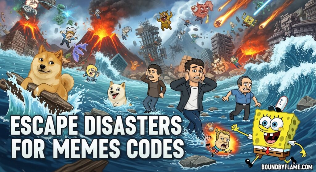 Escape Disasters for Memes Codes (March 2026) 1+ New Codes Available