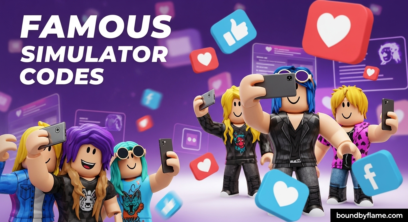 Famous Simulator Codes (February 2026) 3+ New Codes Available