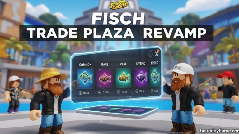 Fisch Trade Plaza MASSIVE Revamp (March 2026) Full Guide
