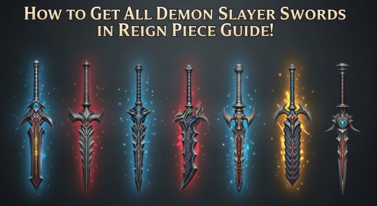 How to Get All Demon Slayer Swords in Reign Piece (2026 Guide)