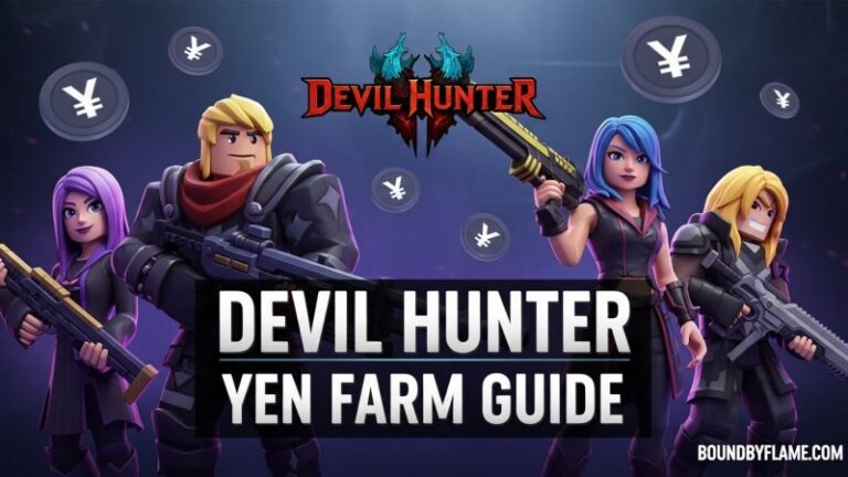 How to Get Farm Yen in Devil Hunter (March 2026) Strategy Guide
