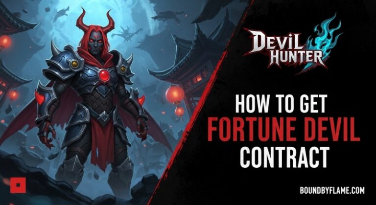 How to Get Fortune Devil Contract in Devil Hunter (2026 Guide)