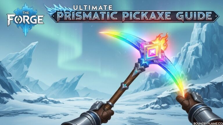 How to Get Prismatic Pickaxe in The Forge (March 2026) Expert Guide