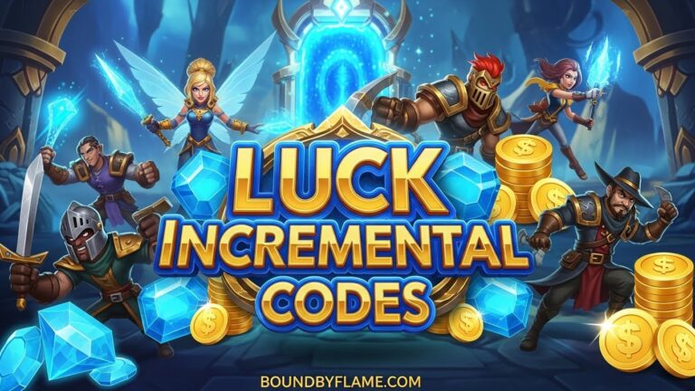 Luck Incremental Codes (March 2026) 13+ New Codes Available