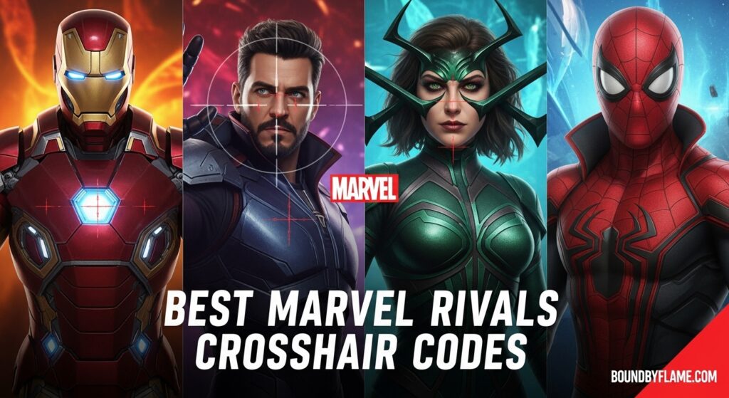Marvel Rivals Crosshair Codes (March 2026) 5+ New Codes Available