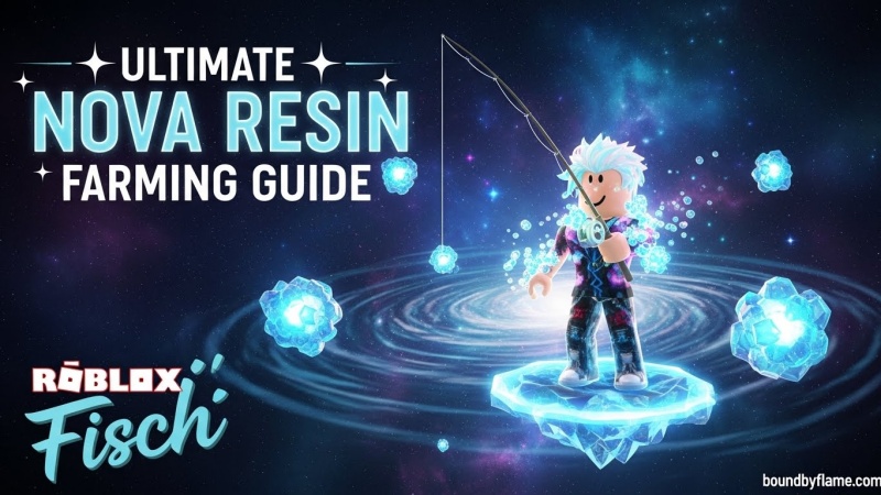 Nova Resin Farming in Fisch Roblox (March 2026) Expert Guide