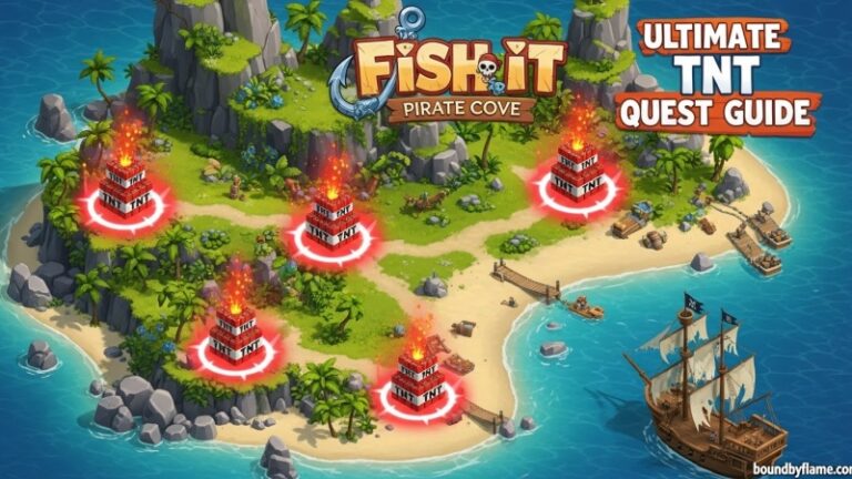 Pirate Cove TNT Quest in Fish It (March 2026) Locations Guide