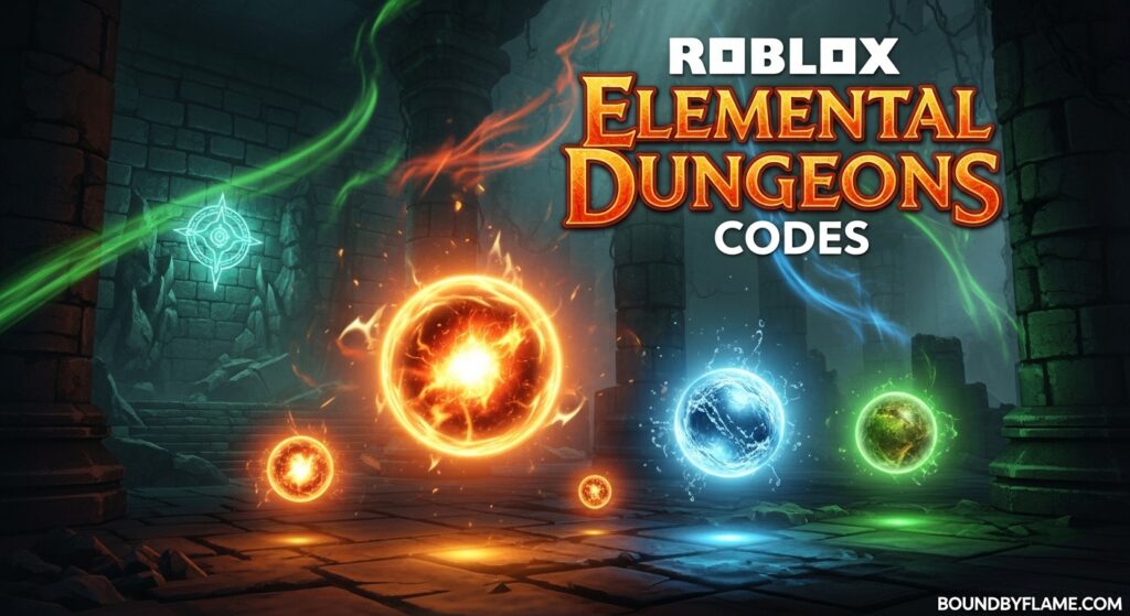 Roblox Elemental Dungeons Codes (March 2026) 21+ New Codes Available