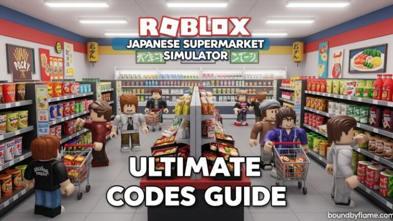 Roblox Japanese Supermarket Simulator Codes (March 2026) Full Guide