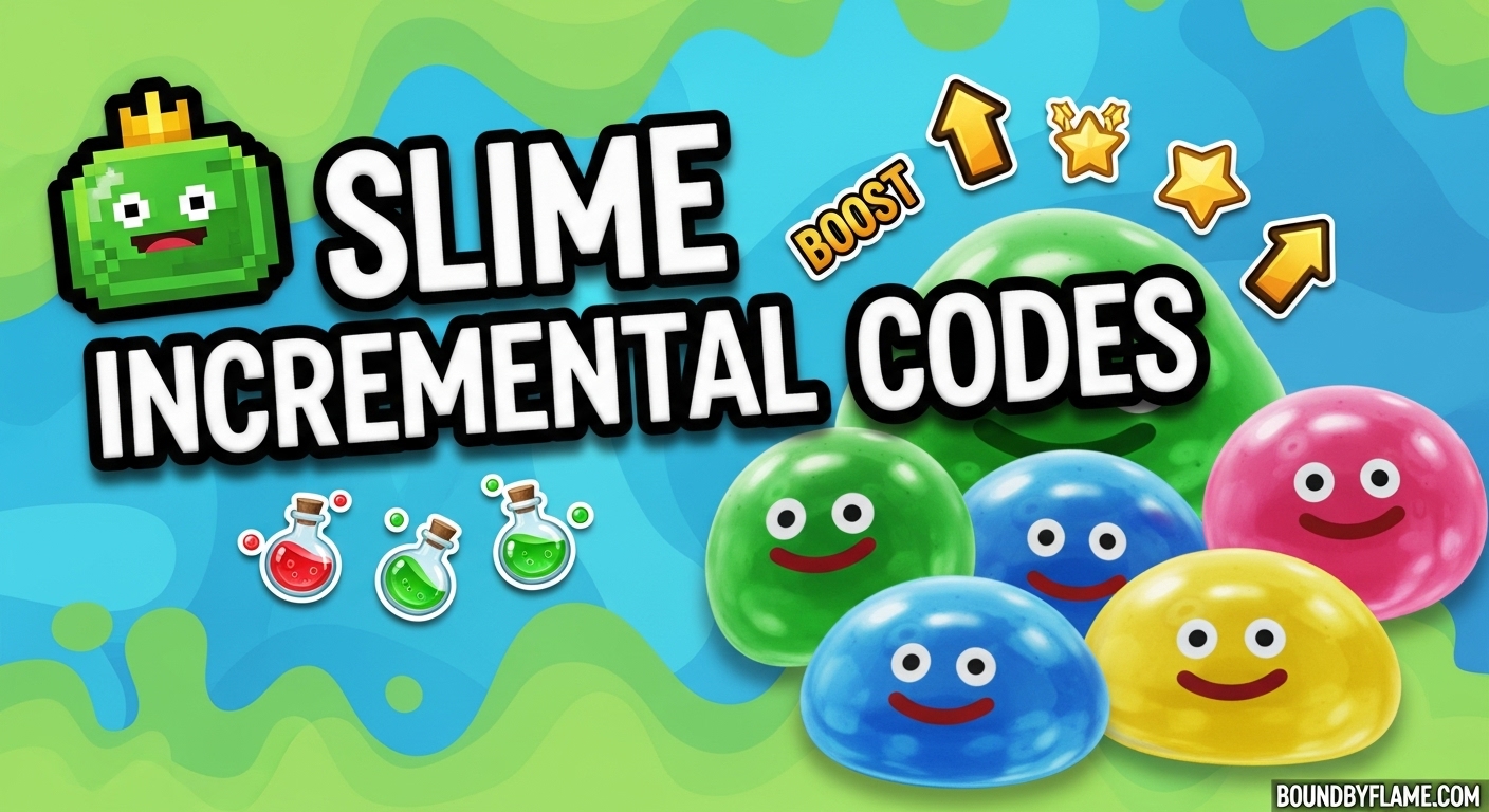 Slime Incremental Codes (February 2026) 10+ New Codes Available