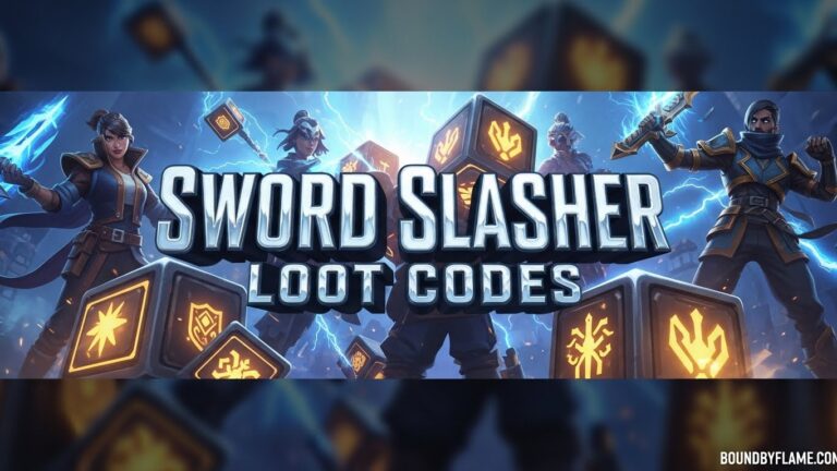 Sword Slasher Loot Codes (March 2026) 4+ New Codes Available