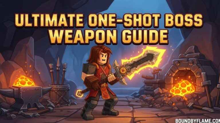 The Forge One-Shot Boss Weapon (March 2026) Expert Guide