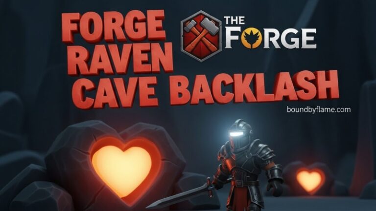 The Forge Raven Cave Update (March 2026) Backlash Guide