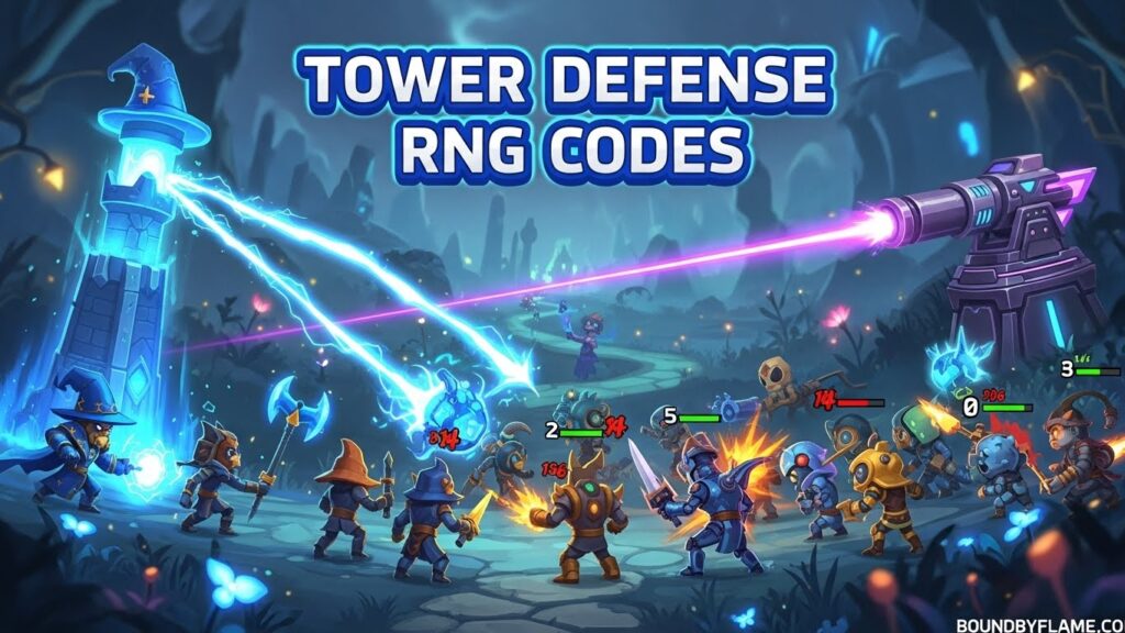 Tower Defense RNG Codes (March 2026) 5+ New Codes Available