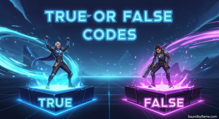 True or False Codes (March 2026) 4+ New Codes Available