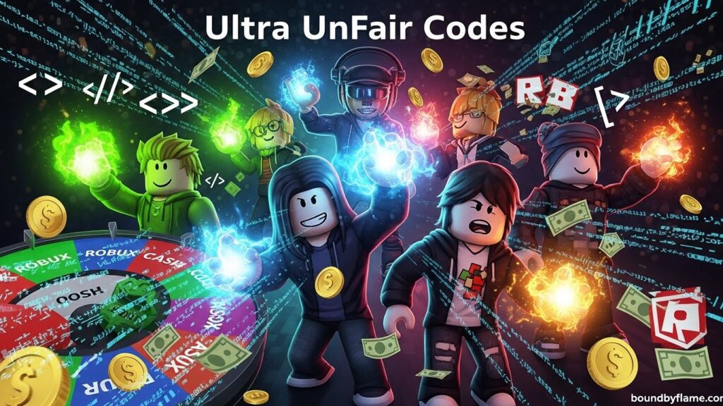 Ultra UnFair Codes (March 2026) 8+ New Codes Available