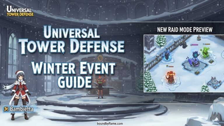 When Is the Next Universal Tower Defense Update (March 2026) Winter Event