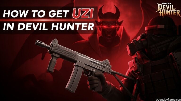 How to Get Uzi Devil Hunter Gun Devil Flesh (March 2026) Pro Tips