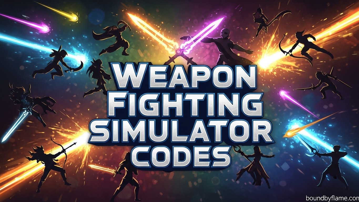 Weapon Fighting Simulator Codes (March 2026) 29+ New Codes Available