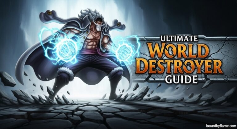 World Destroyer in Anime Vanguards (March 2026) Best Tips & Guide