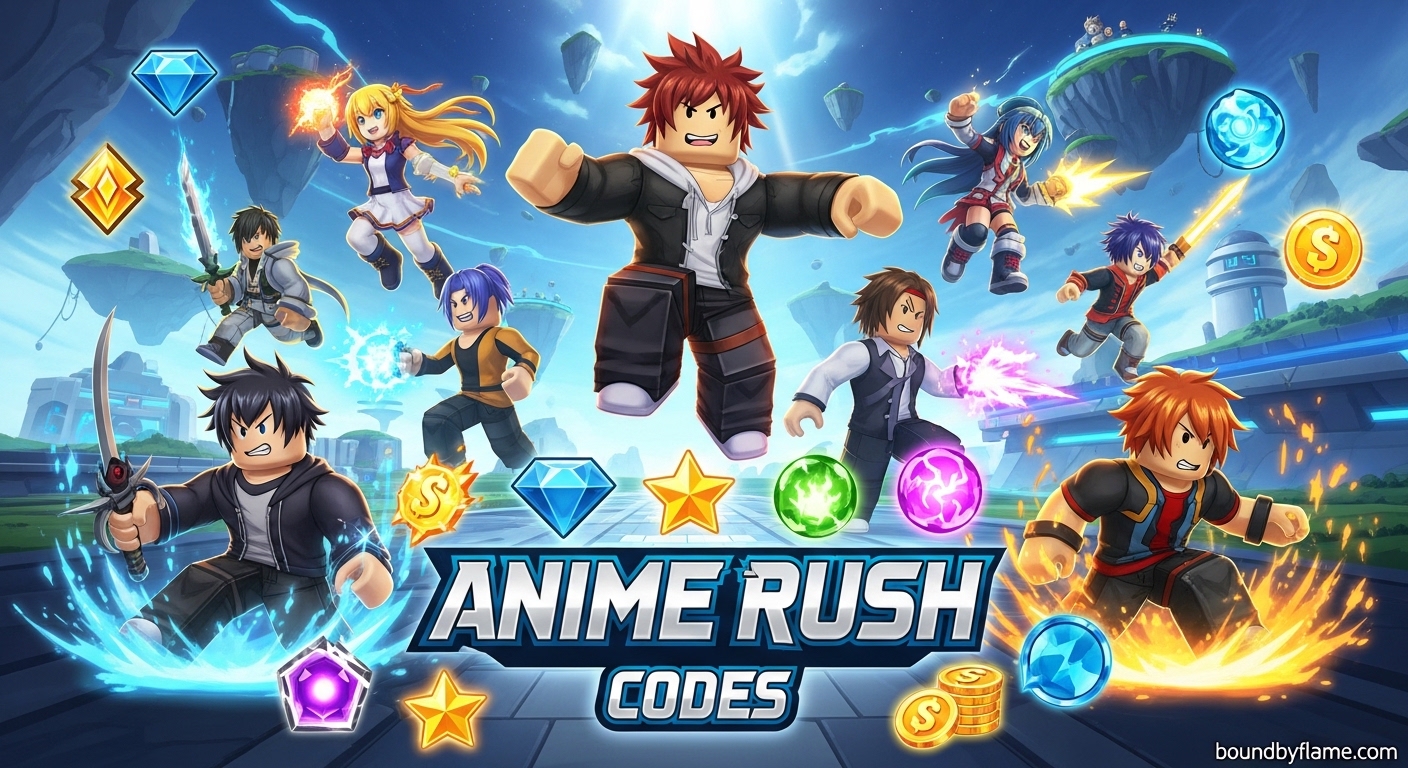 Anime Rush Codes (March 2026) 1+ New Codes Available