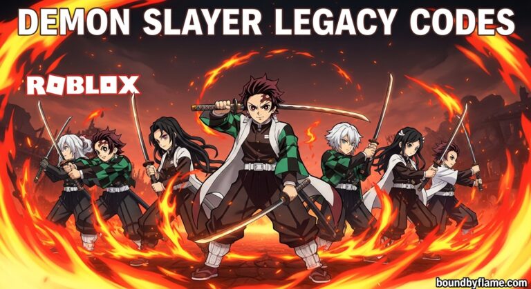 Demon Slayer Legacy Codes (March 2026) 5+ New Codes Available