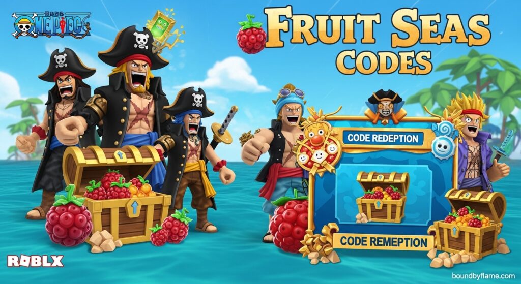 Fruit Seas Codes (March 2026) 16+ New Codes Available